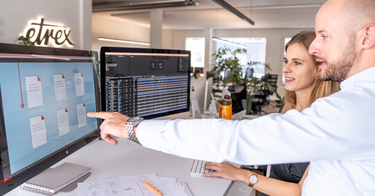 Bei uns arbeiten · etrex